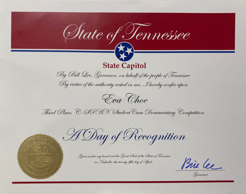 2024 Third Prize High School Central – “Is This Democracy?” – STUDENTCAM